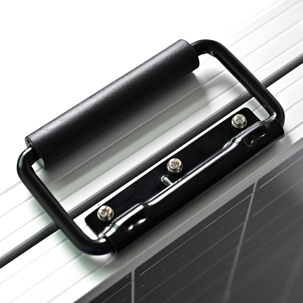 200W Solarkoffer 12V monokristallin BMS200M mit Anschlusskabel-Set